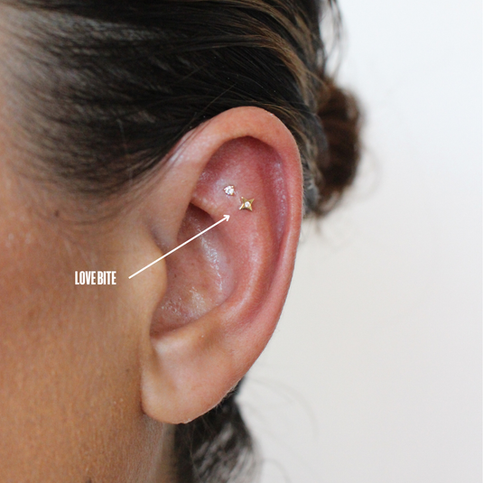 Flat Piercing Guide | Placement, Healing, Jewellery & Aftercare – covetear