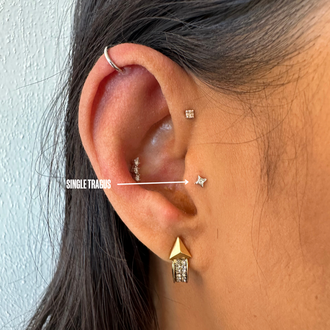 Tragus Piercing Guide | Pain, Healing, Jewellery & Styling Tips – covetear