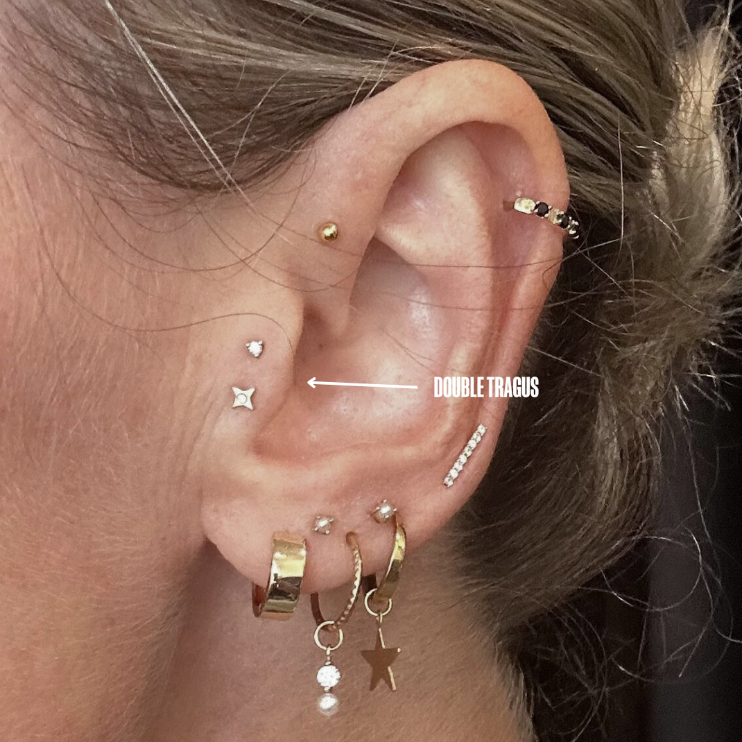 Tragus Piercing Guide | Pain, Healing, Jewellery & Styling Tips – covetear
